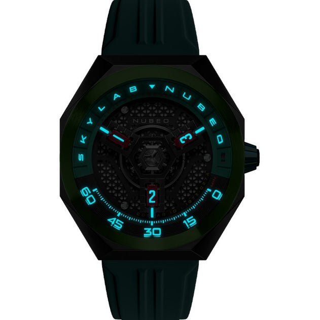 Nubeo Skylab Automatic Forest Green Limited Edition | Watches.com