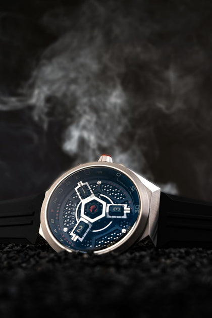 Nubeo Skylab Automatic Limited Edition Steel Red | Watches.com
