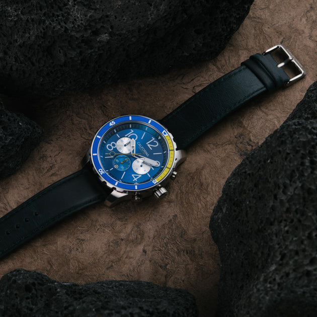 California Watch Co. Mavericks Chrono Leather | Watches.com