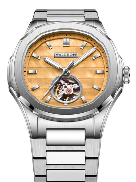Manufaktur Waldhoff Navigator Swiss Automatic Coral – Watches.com