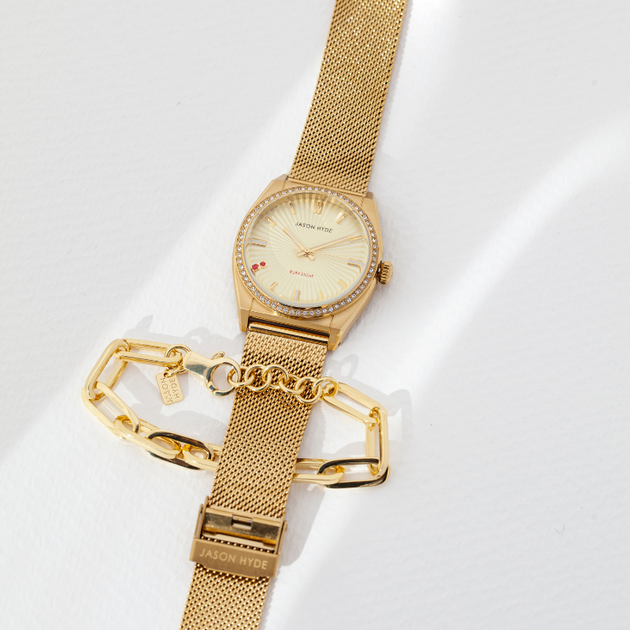 Jason Hyde Ruby Eight 36mm Gold – Watches.com
