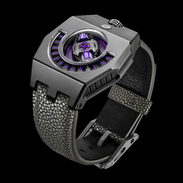 Atowak Manta-X Swiss Automatic Titanium Violet Purple – Watches.com