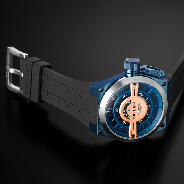 Ballast Valiant Gauge Automatic Electro Blue – Watches.com