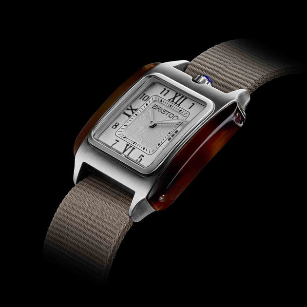 Briston Streamliner Kennedy HM 30 SS Tortoise Acetate White 252030.SA.T ...