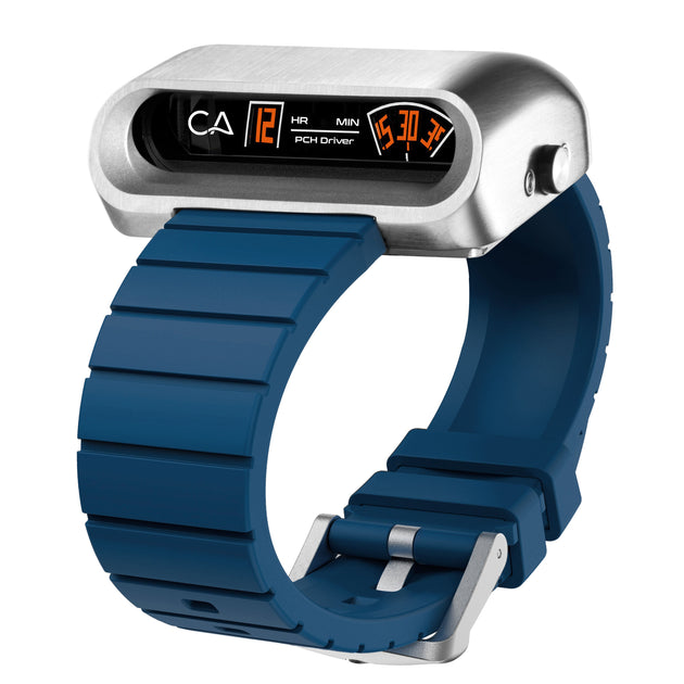 California Watch Co. PCH Driver Jump Hour Forest Green | Watches.com