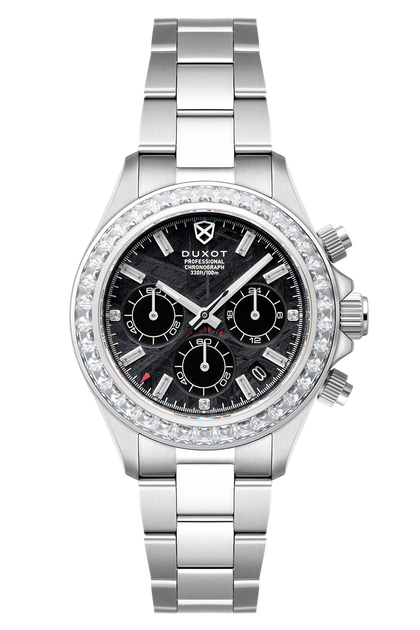 Duxot Accelero Meteorite Chronograph Limited Edition Black Meteorite ...