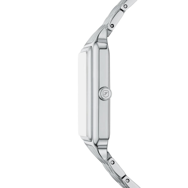 Fossil Raquel Day Night Mother of Pearl Silver SS | Watches.com