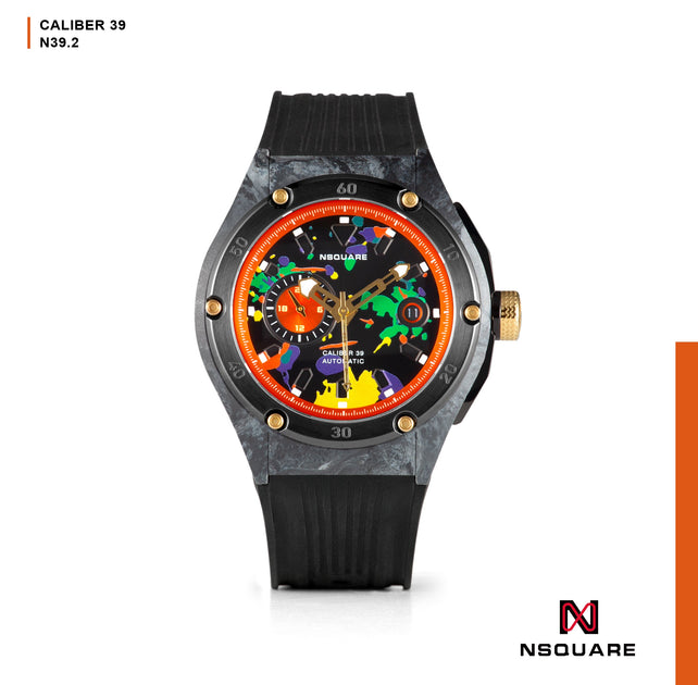 Nsquare MultiColoured Series N39.2 Vitality Black | Watches.com