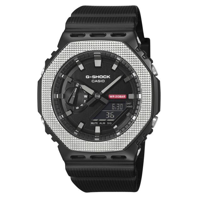 G-Shock GM2100 G-Steel Ana-Digi Black | Watches.com
