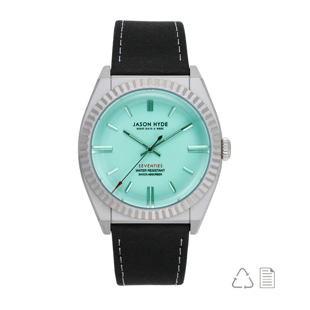 Jason Hyde Amber 40mm Teal – Watches.com