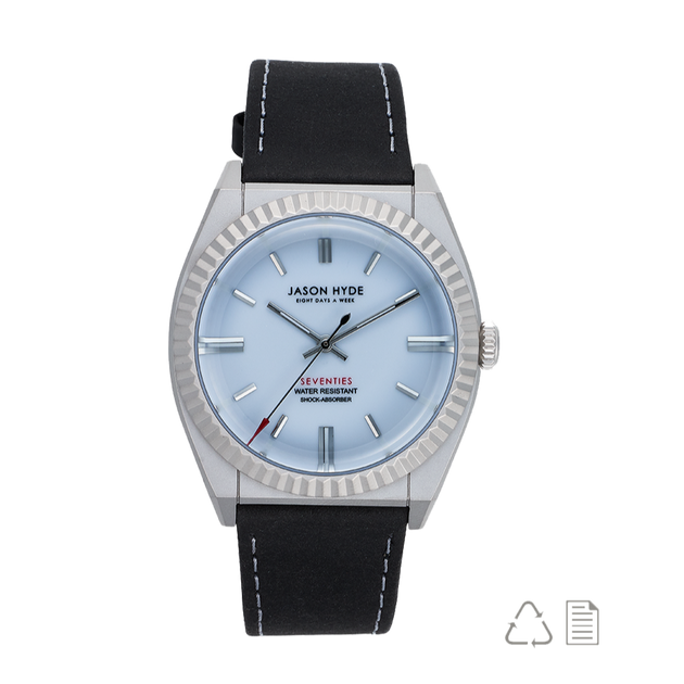 Jason Hyde Amber 40mm Light Blue Black – Watches.com