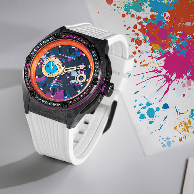 Nsquare MultiColoured N39.3 Active White | Watches.com