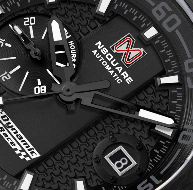Nsquare Dynamic Race Automatic 44mm All Black | Watches.com
