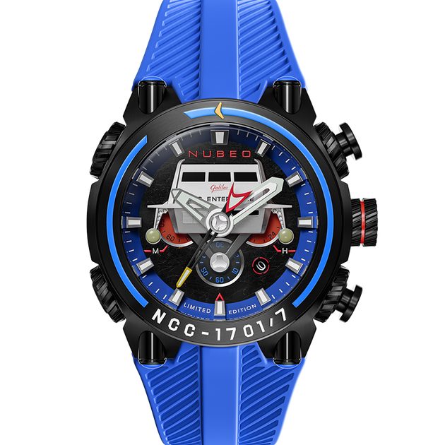 Nubeo Deimos Chronograph Star Trek Galileo Limited Edition Starship Bl ...