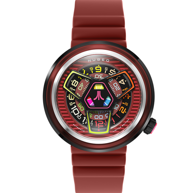 Nubeo Ventana Automatic Atari Retro Gamer Limited Edition Scarlet Synt ...