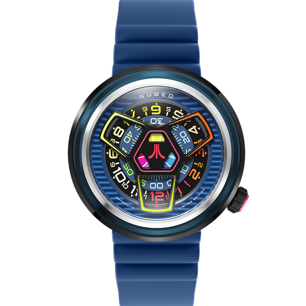Nubeo Ventana Automatic Atari Retro Gamer Limited Edition Blue Beacon ...