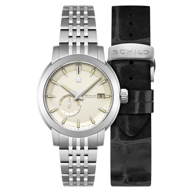 Schild Heinrich Micro Rotor Automatic Limited Edition Ghost Grey ...