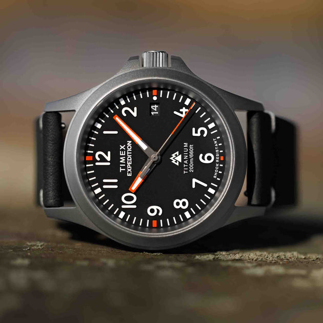 Timex Expedition North Titanium QA 38mm Black | Watches.com