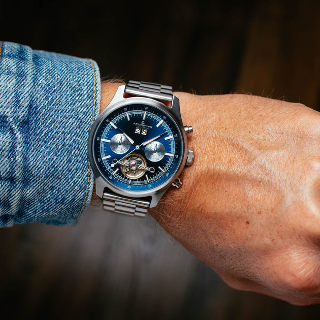 Archetype Blackhawk Automatic Navy | Watches.com