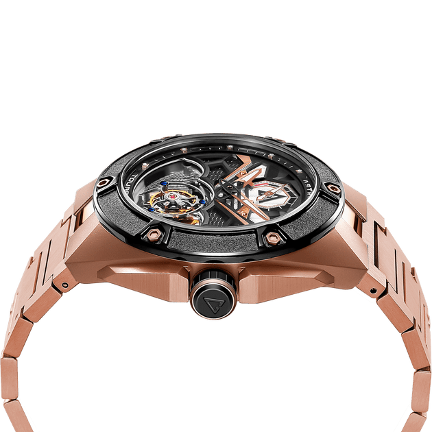 Astronic Nighthawk Tourbillon All Rose Gold SS – Watches.com