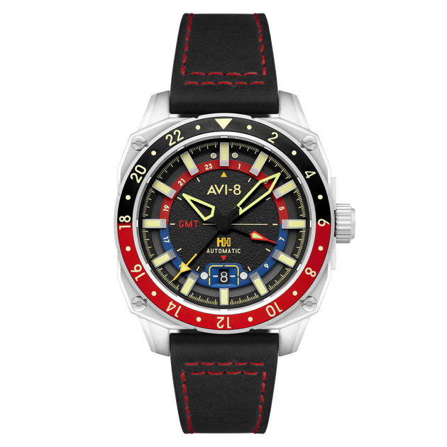 Hawker Hunter Atlas Gmt Automatic Devil Black – Watches.com