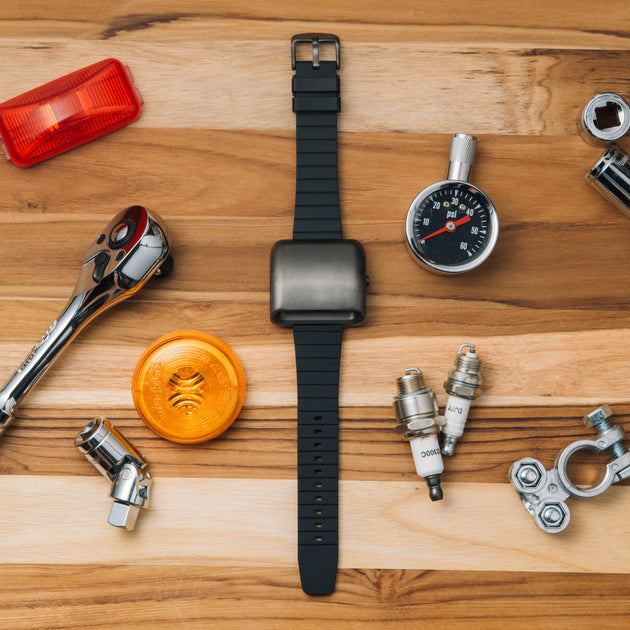 California Watch Co. PCH Driver Jump Hour Gunmetal Black | Watches.com