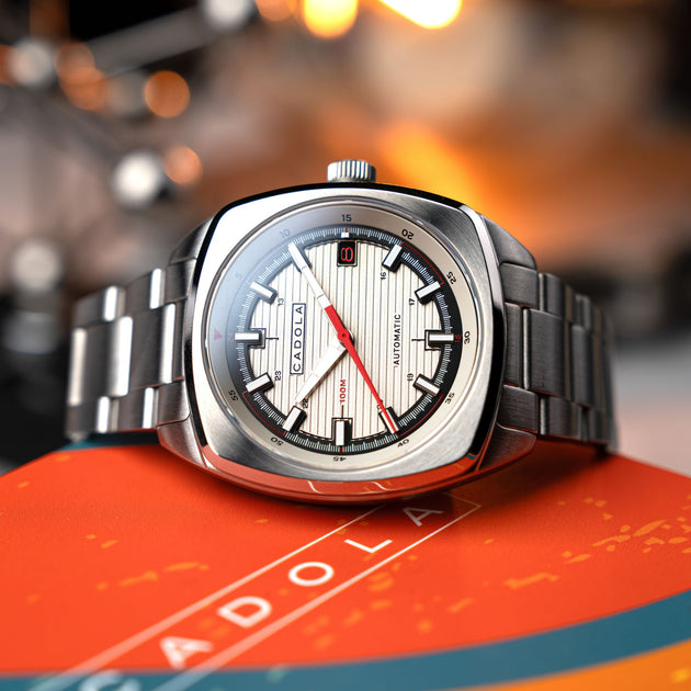 Buxton Automatic Dusty Silver – Watches.com