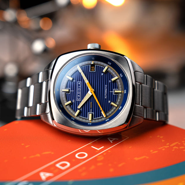 Buxton Automatic Parachute Blue – Watches.com
