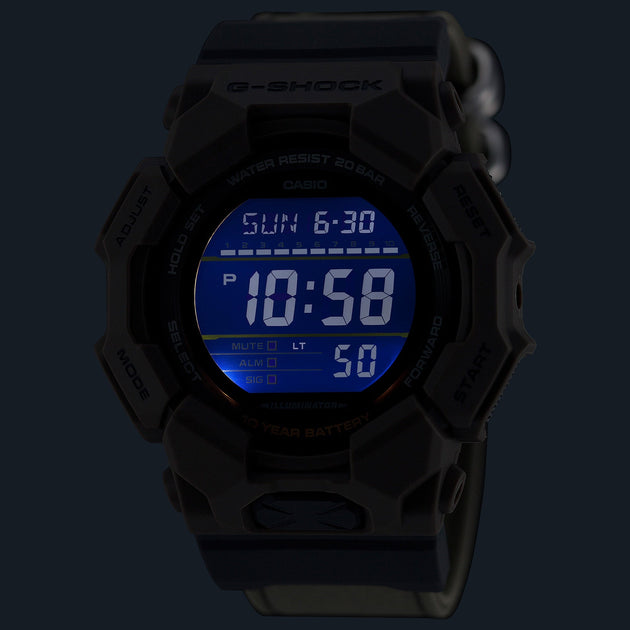 G-Shock GD010 Urban Tactical Digital Gray | Watches.com