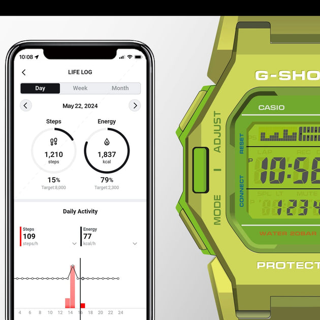 G-Shock GDB500 Digital Neon | Watches.com