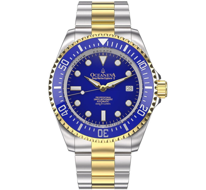 Swiss Diver Watches Mastery - Oceaneva™ Deep Marine Explorer 1250M ...