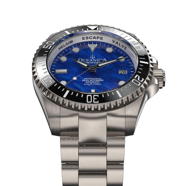 Oceaneva Deep Marine Explorer II Titanium Limited Edition 1250M ...
