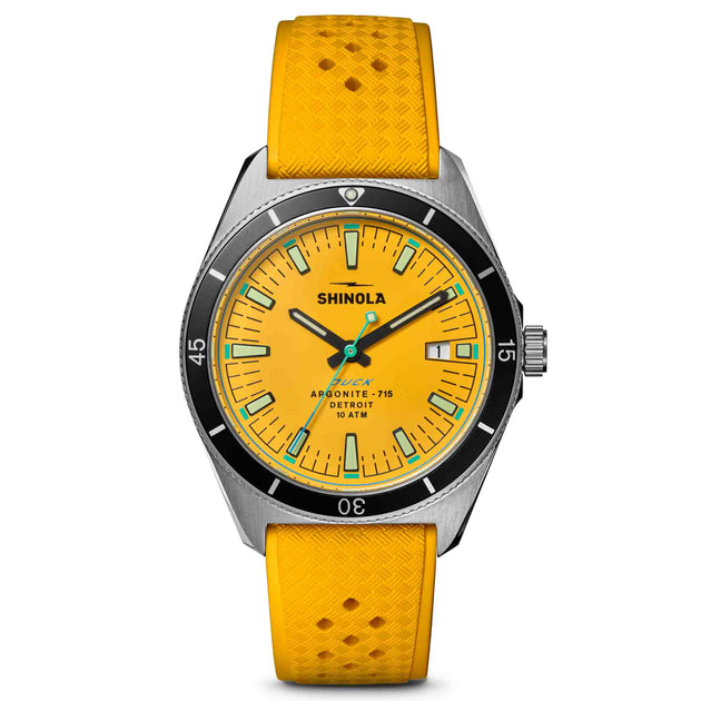 Shinola Duck 1040 40mm Canary | Watches.com