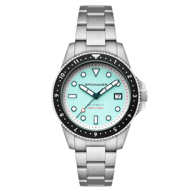 Spinnaker Croft Pioneer Automatic Saxe Blue – Watches.com