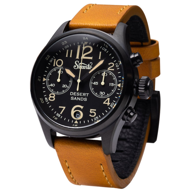 Szanto Desert Sands Black Tan | Watches.com