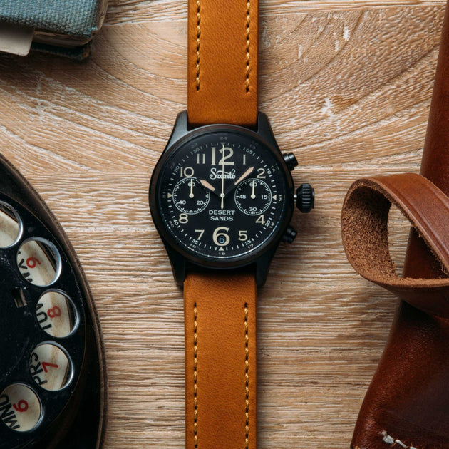 Szanto Desert Sands Black Tan | Watches.com