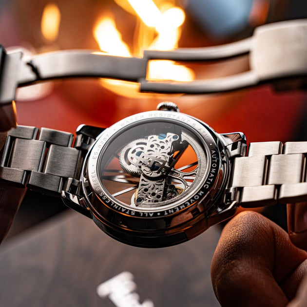 Cornwall Bridge Automatic Silver – Watches.com