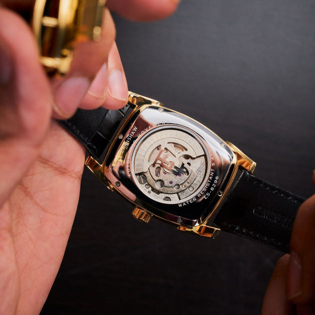 Thomas Earnshaw Heritage Kensington Multifunction Automatic Silver Gol ...