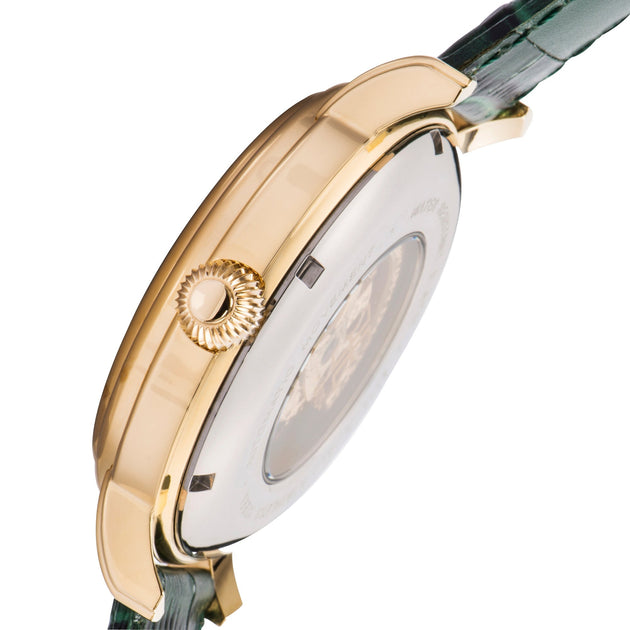 Thomas Earnshaw Longcase Grande Skeleton Automatic Emerald Green ...