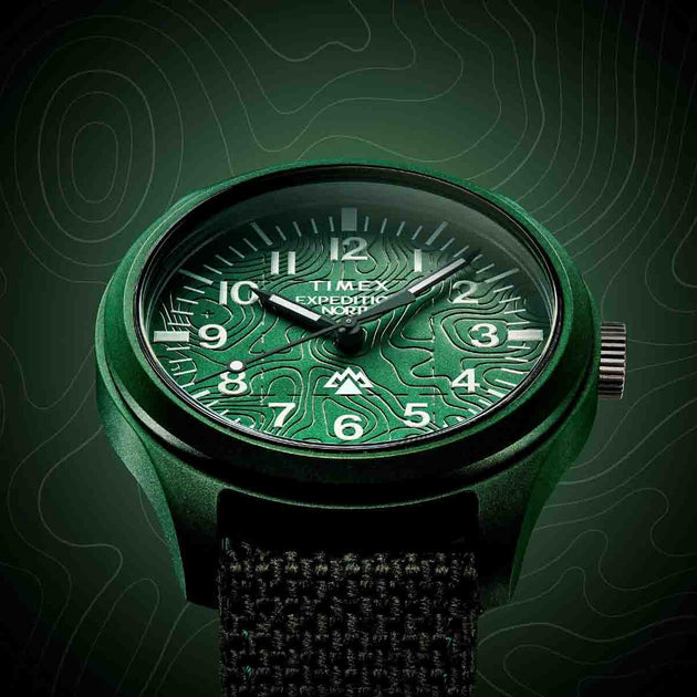 Timex Expedition Traprock Solar 40mm Green | Watches.com
