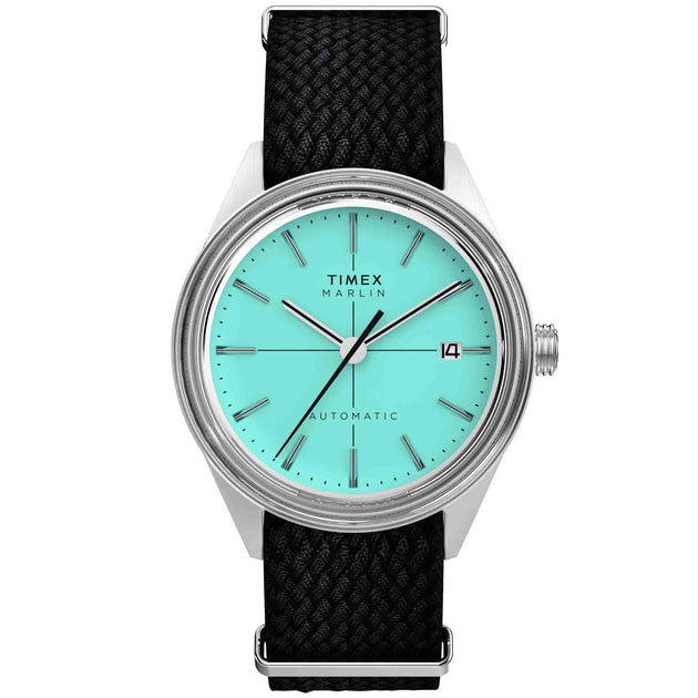 Timex Marlin Jet Automatic 38mm Teal | Watches.com