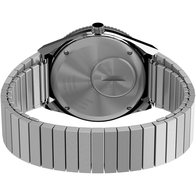 Timex Q Rainbow 36mm Silver | Watches.com