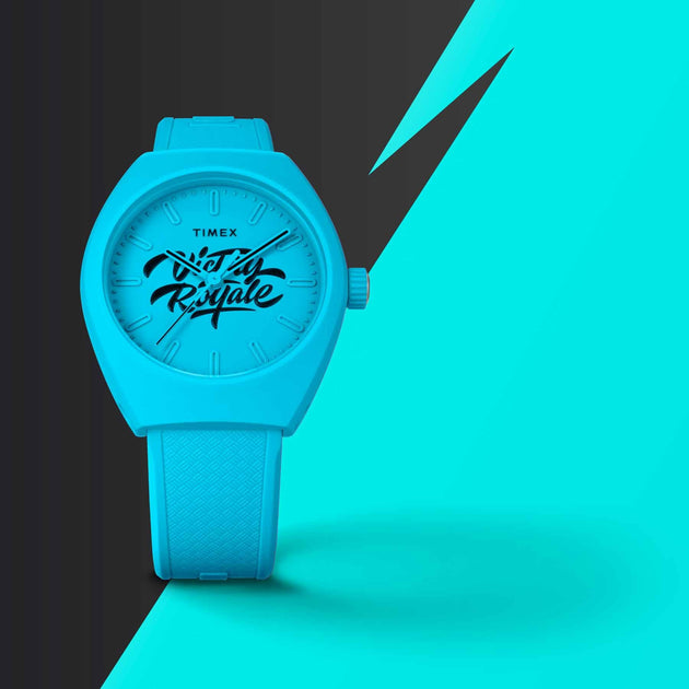 Timex Urban Pop x Fortnite 40mm Bio-TPU Cyan | Watches.com