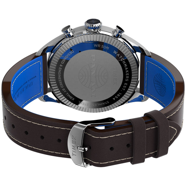 Timex x Pan Am Chronograph 42mm Blue | Watches.com