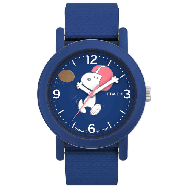 Timex x Peanuts 40mm Snoopy Football | Watches.com