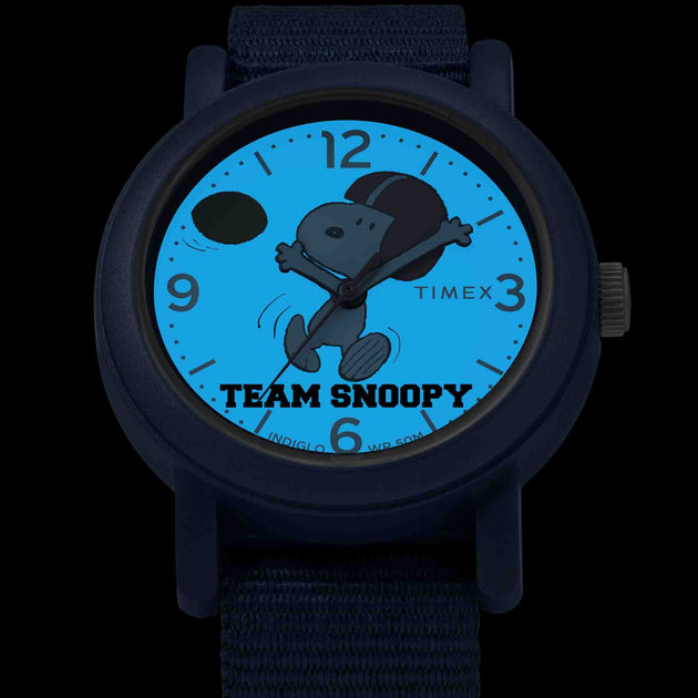 Timex x Peanuts 40mm Snoopy Football | Watches.com