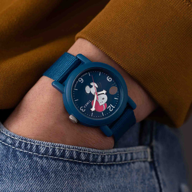 Timex x Peanuts 40mm Snoopy Football | Watches.com
