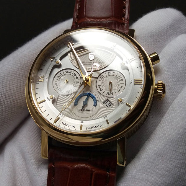 Manufaktur Waldhoff Multimatic Automatic Imperial Gold – Watches.com