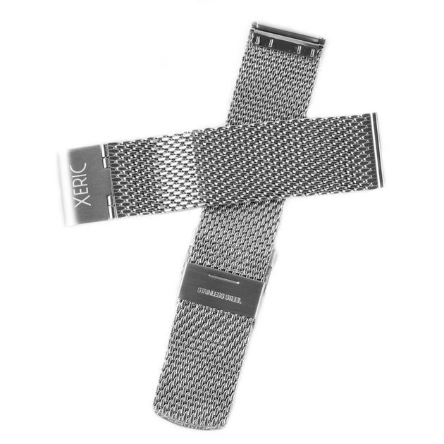 Xeric 22mm Silver Mesh Strap | Watches.com