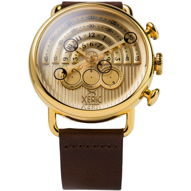 Xeric Halograph Chrono Sapphire Gold | Watches.com